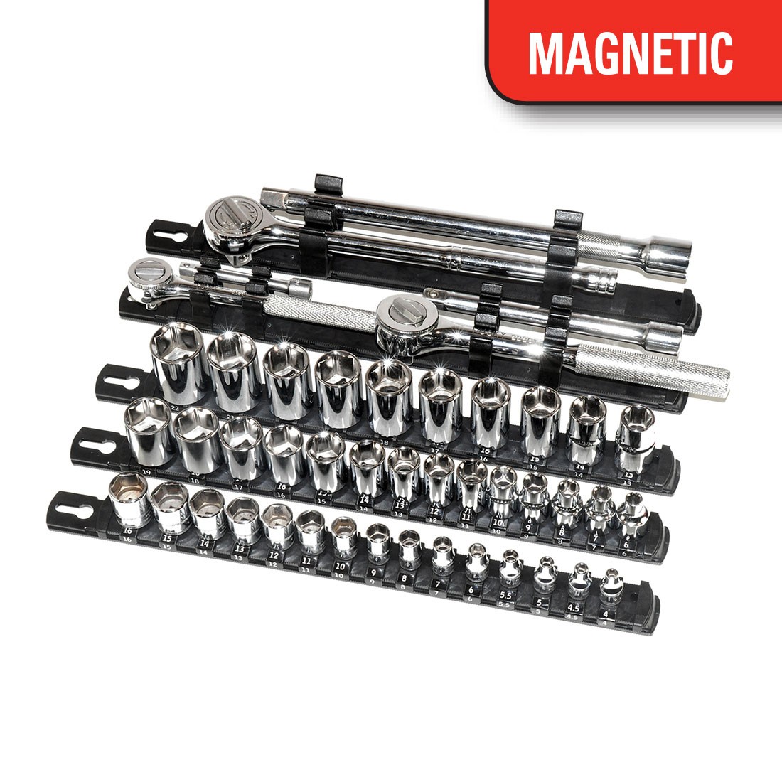 - Magnetic 13” Twist Lock Pro Series Socket System - Black #8476